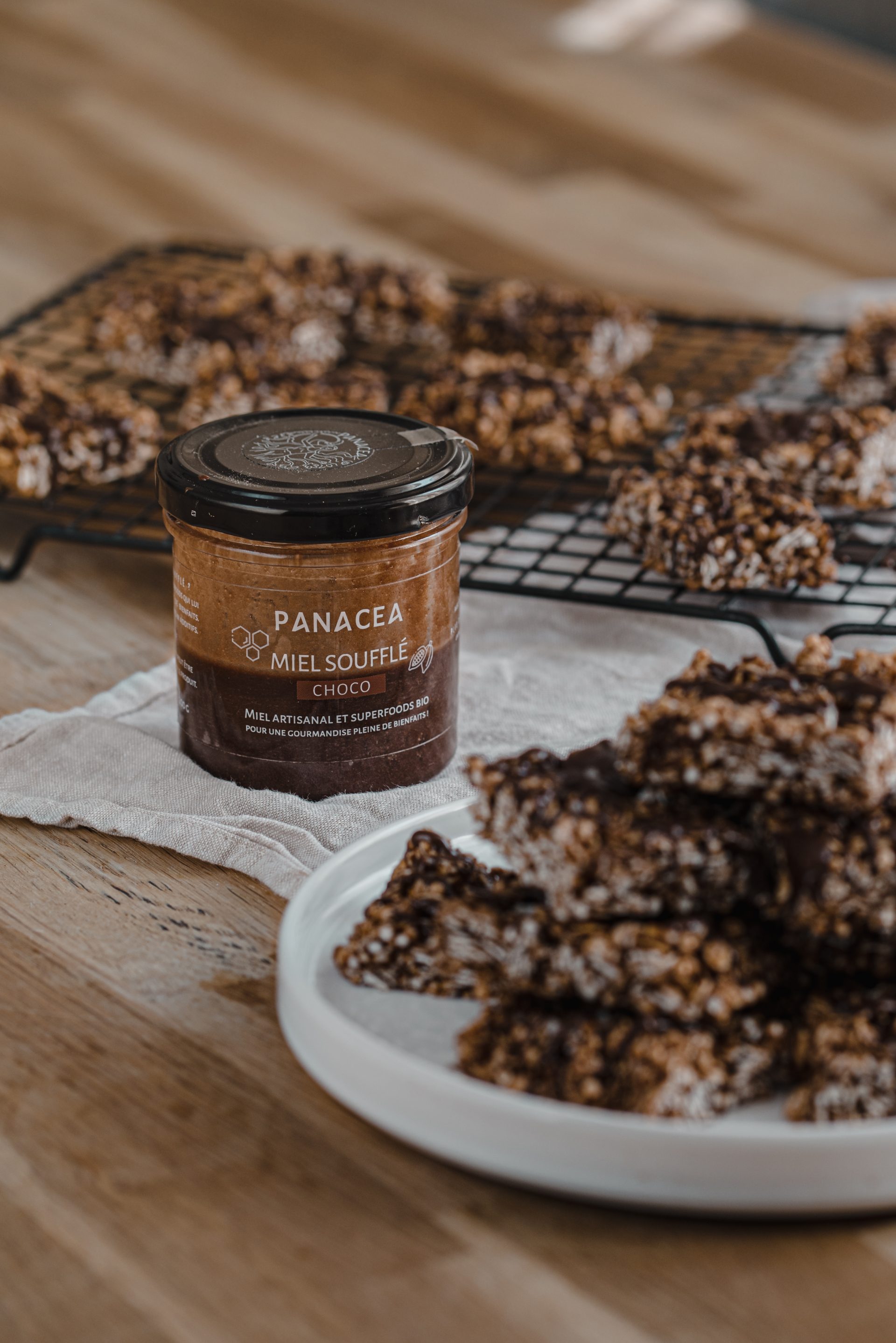 Barres au miel Panacea au chocolat et à l’avoine – My Yummy World ...